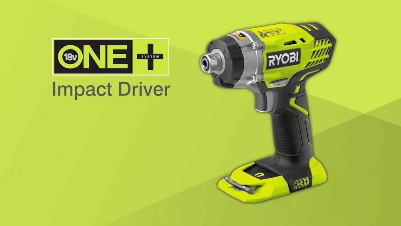 Ryobi ONE+ Impact Driver RID1801M Tool Only