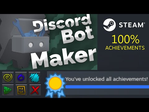 Discord Bot Maker - 100% Achievement Guide (Steam)