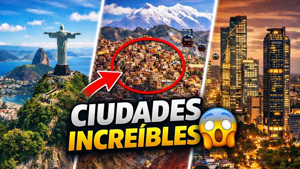 10 Ciudades Latinoamericanas con Paisajes Urbanos ÚNICOS que Tienes que Ver