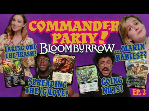Bloomburrow Commander Precons w/ Alternate Commanders | Commander Party 2 | Magic the Gathering EDH