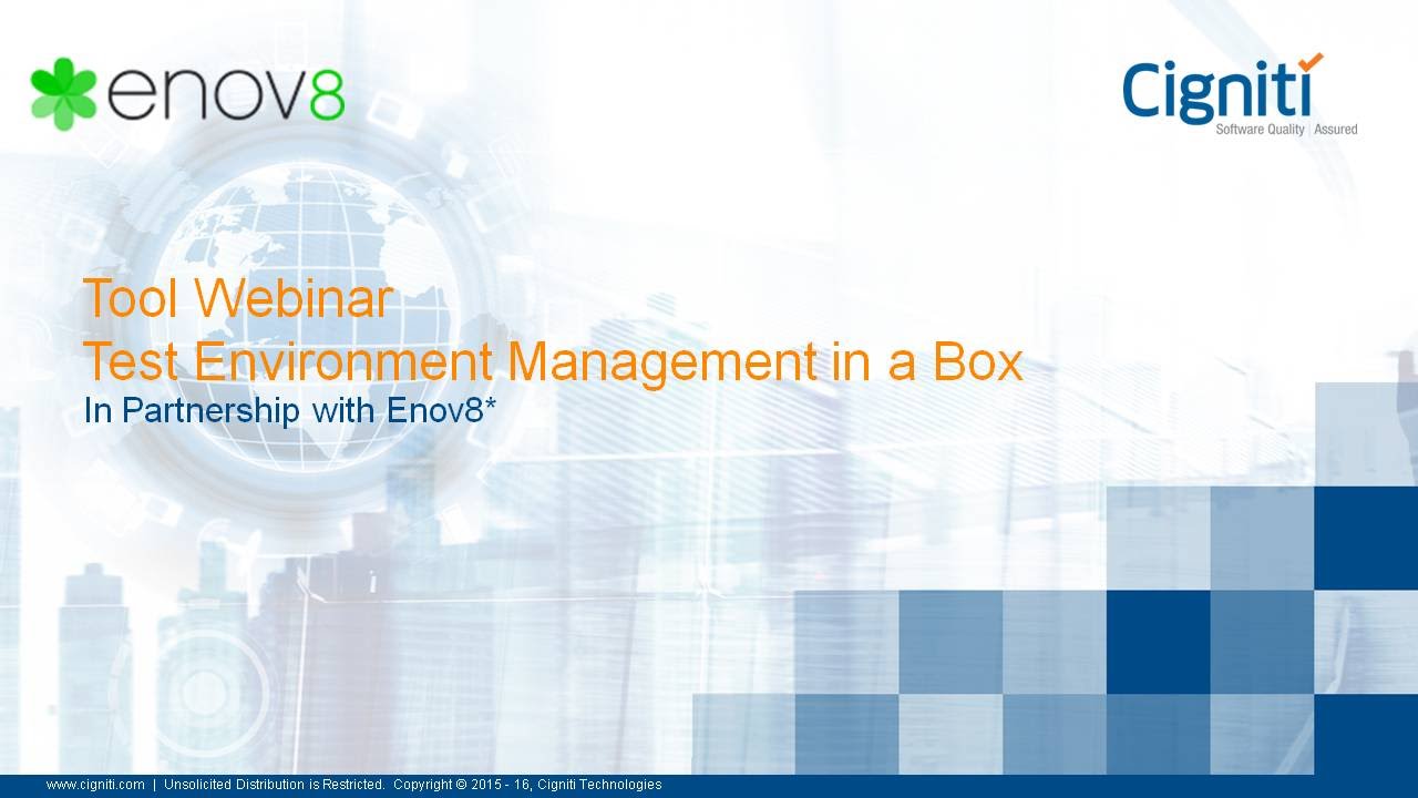 Test Environment Management in a Box Demo