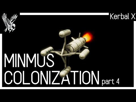 KerbalX Minmus Base: Phase 7 - (100% Stock)