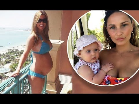 Christine McGuinness strips down to a bikini in pregnancy throwback snap as she thanks midwives - 24