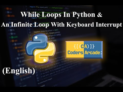 20.While Loops in Python - an Infinite loop with Keyboard Interrupt