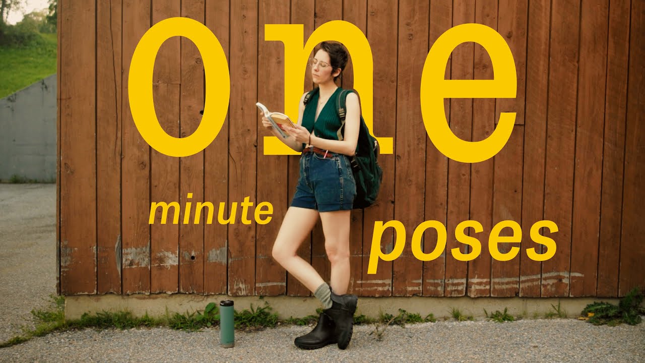 Figure Drawing Reference: 1 Minute Life Drawing Poses with LIVE Art Model