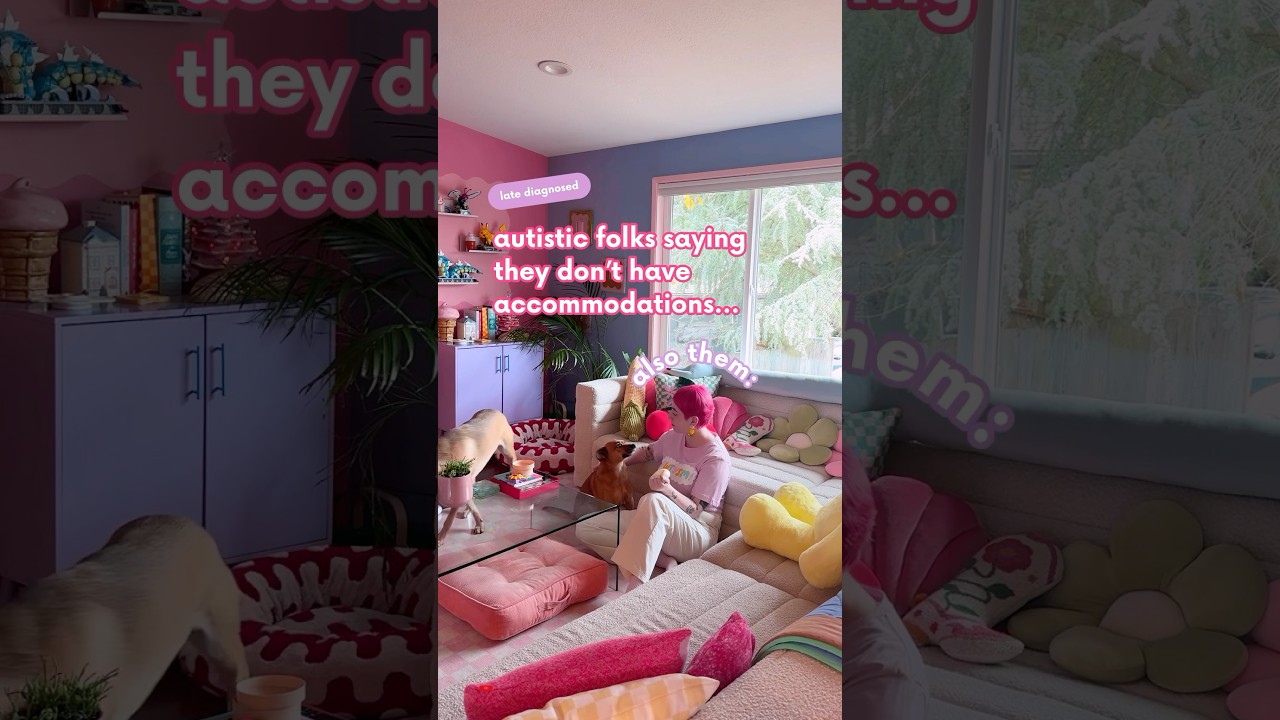 late-diagnosed autistics saying they don’t have accommodations…👀 #autistic #autismawareness #autism