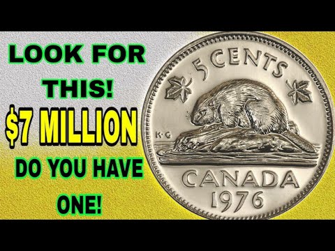 "Most Valuable 1976 Canadian 5 Cent Coin? | What’s It Worth Today?"
