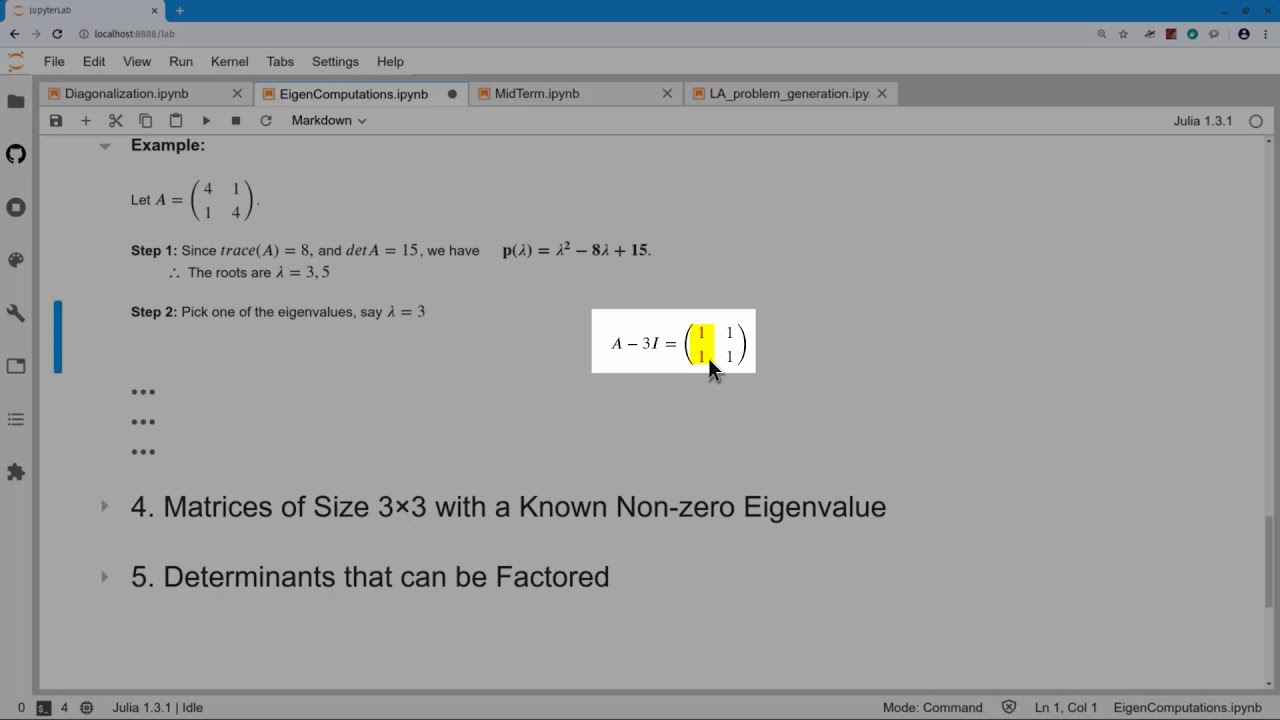 18 Computing Eigenvectors and Eigenvalues