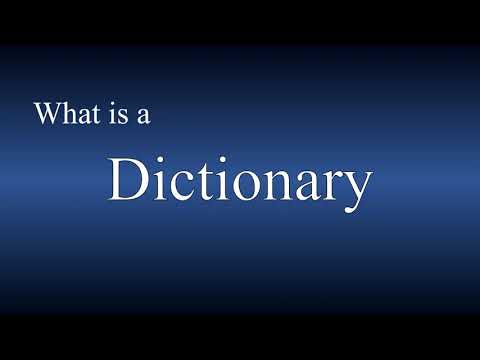 Dictionary - Meaning and How To Pronounce
