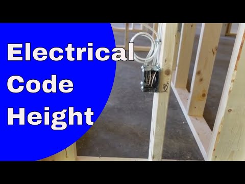 Electrical Code Outlet Heights