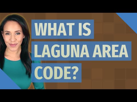 What is Laguna area code?