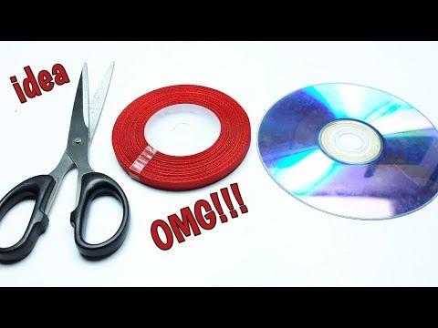 DIY; Amazing Idea with CD| best out of waste crafts