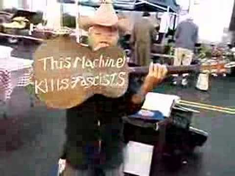 This Machine Kills Fascists!!! Hollywood Farmers Market