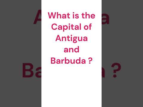 What is the Capital of Antigua and Barbuda