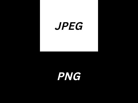 JPEG and PNG. What's the difference?
