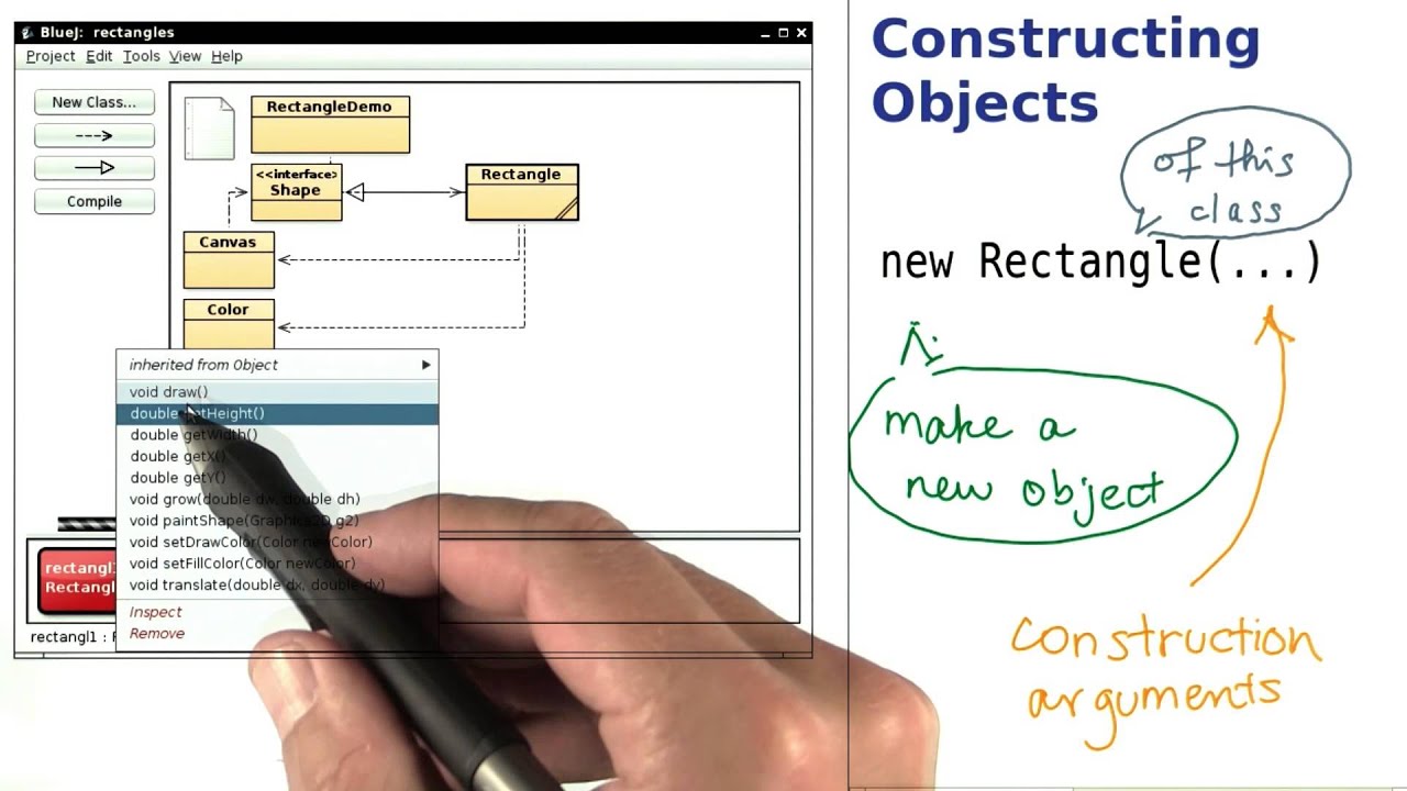 Constructing Objects - Intro to Java Programming