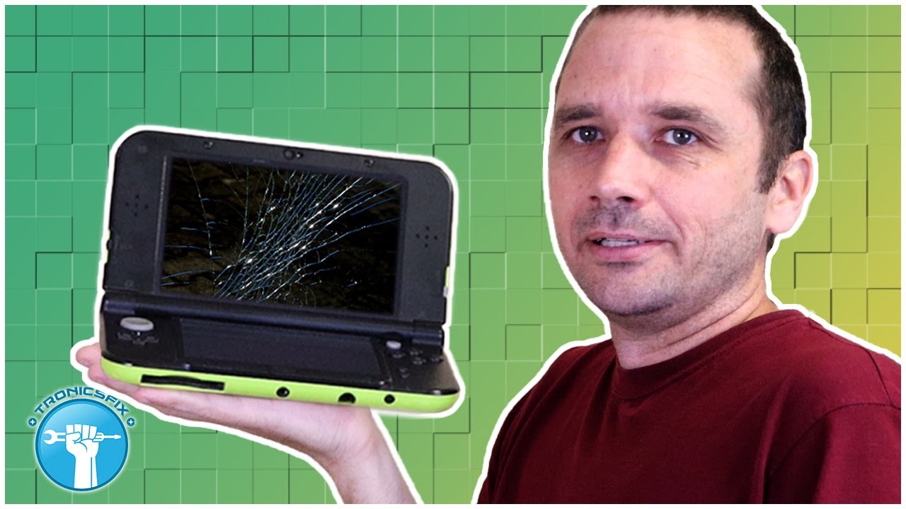 $12 for a BROKEN 3DS XL - Let's Fix It - Broken Top Screen