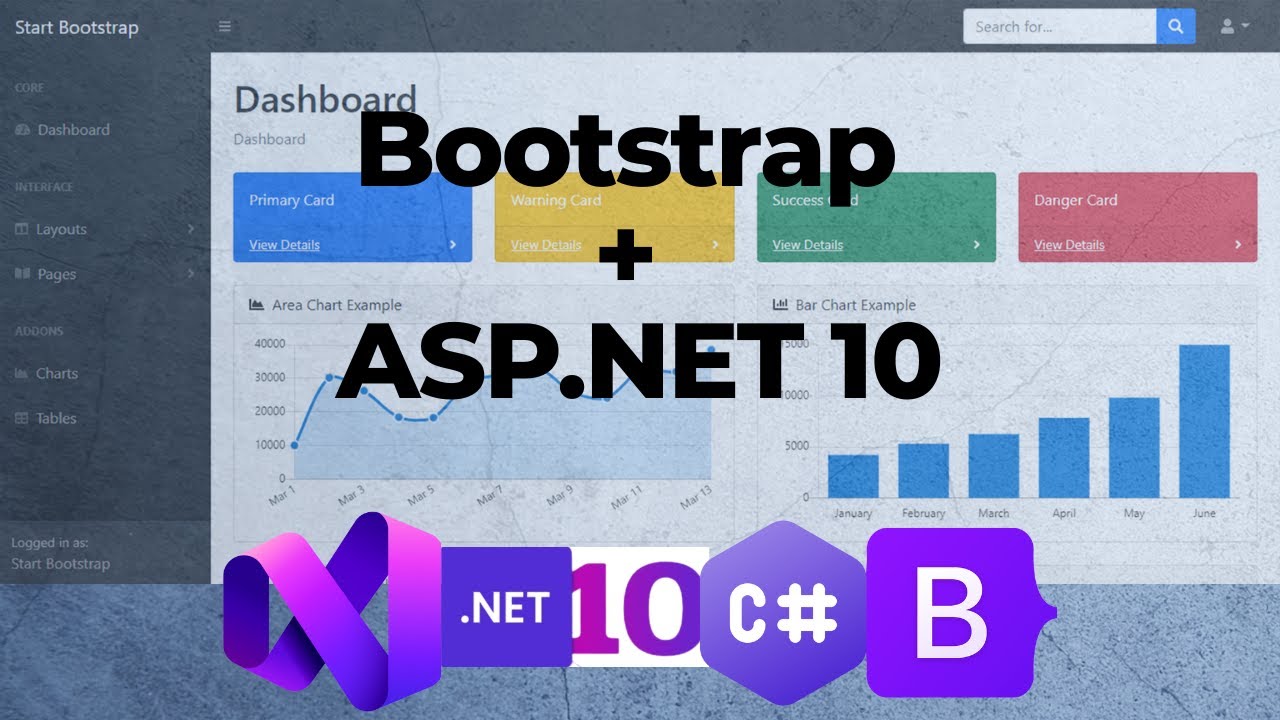 Add Bootstrap Template in ASP.NET 10 MVC