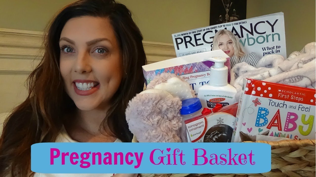 DIY Pregnancy gift idea for Women; mom to be gift basket