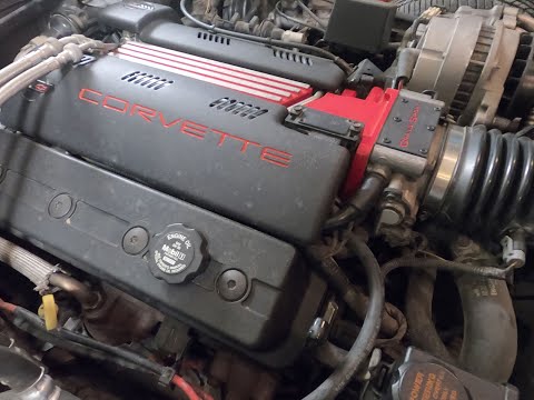 The Hot Rod C4 Corvette LT4 Engine of 1996