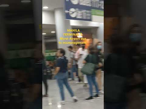 Worst Mismanaged Airport in the World ,Manila Terminal 3,ONLY IN THE PHILIPPINES #airport #worst