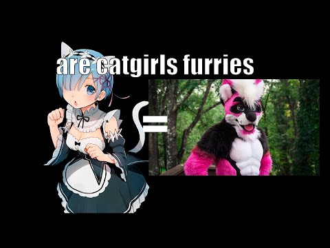 are catgirls furries