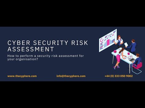 How to perform a cyber security risk assessment? Step by step guide.