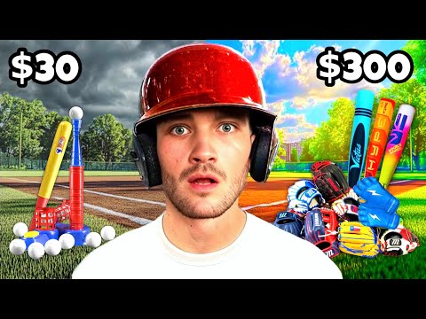 Cheap vs Expensive Baseball Gear (2025)