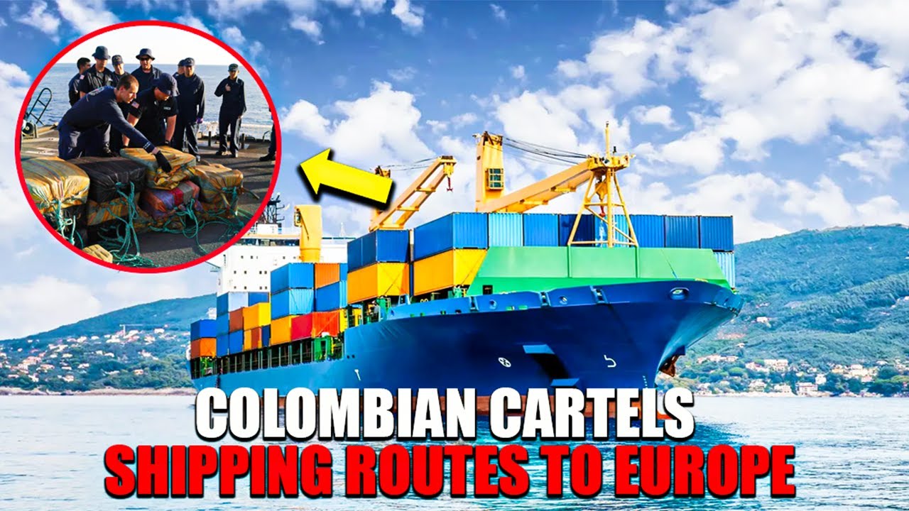 Cocaine smuggling in containers: Colombia to Europe