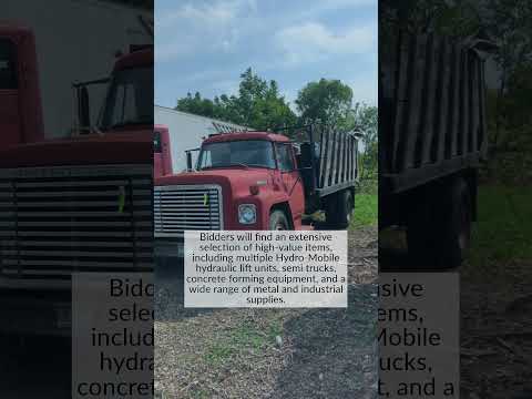 Former Concrete Facility Liquidation Auction, Kasson, MN