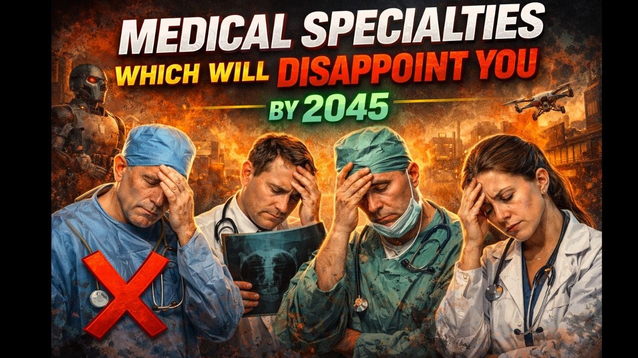 5 Medical Specialties That Will Disappoint You by 2045