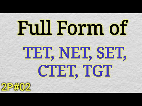 Full form of TET, NET, SET, CTET, TGT in Education | Gk Quiz in Hindi | Mahipal Rajput