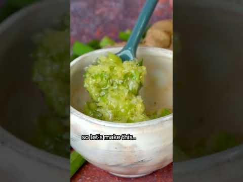 π How to make Ginger Scallion Sauce #Shorts