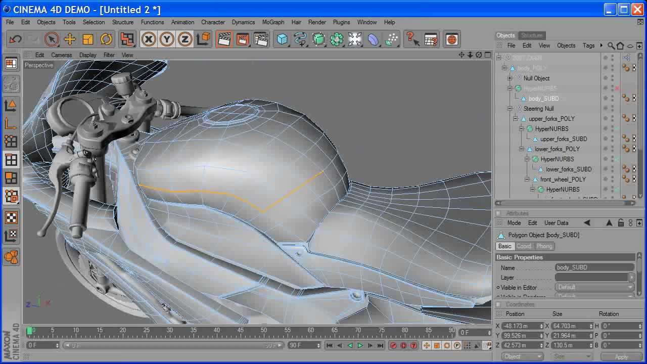 Some Cinema 4D Selection Tools