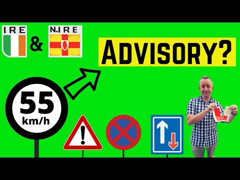 Driving Test Road Signs - Ireland & Northern Ireland