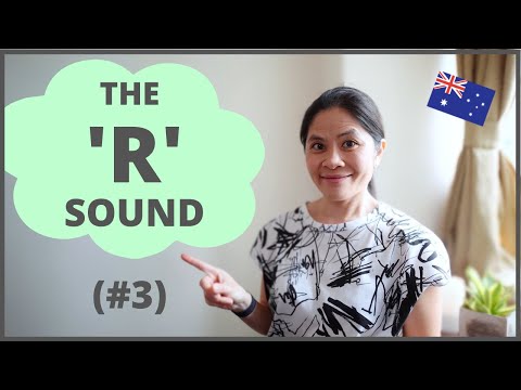 Australian Accent: The R sound at the end of words (#3) - Intermediate - Advanced Level