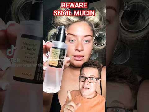 ❌ BEWARE THIS VIRAL INGREDIENT - Snail Mucin Explained #shorts