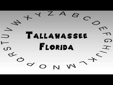 How to Say or Pronounce USA Cities — Tallahassee, Florida