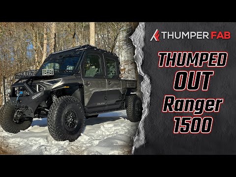2025 Polaris Ranger Crew XD 1500 NorthStar Edition ULTIMATE – Ready for the HUNT! | Thumper Fab