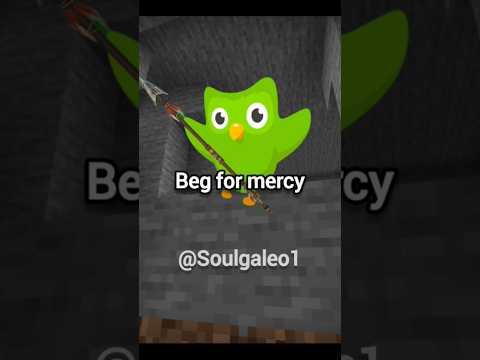 The duolingo bird in minecraft #minecraft @duolingo