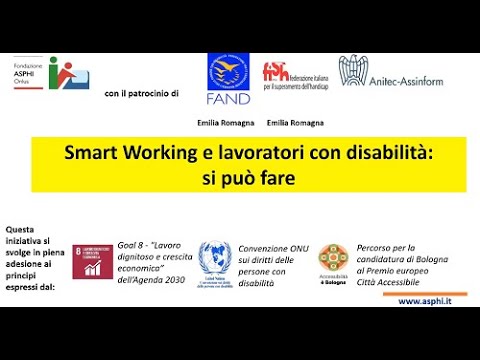 Smart Work e lavoratori con disabilita: si puo fare
