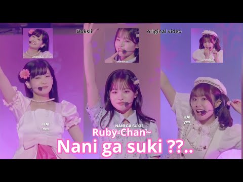 Ruby-Chan~ Nani ga suki ?... (Original) Doksli 🤭