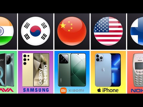 Top 30 Mobile Phone Brands and Their Origin Countries | Famous Smartphone Brands of 2024