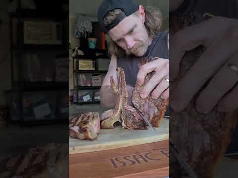 Cooking Bistecca with Cowboy Butter #steak #cooking #cowboybutter