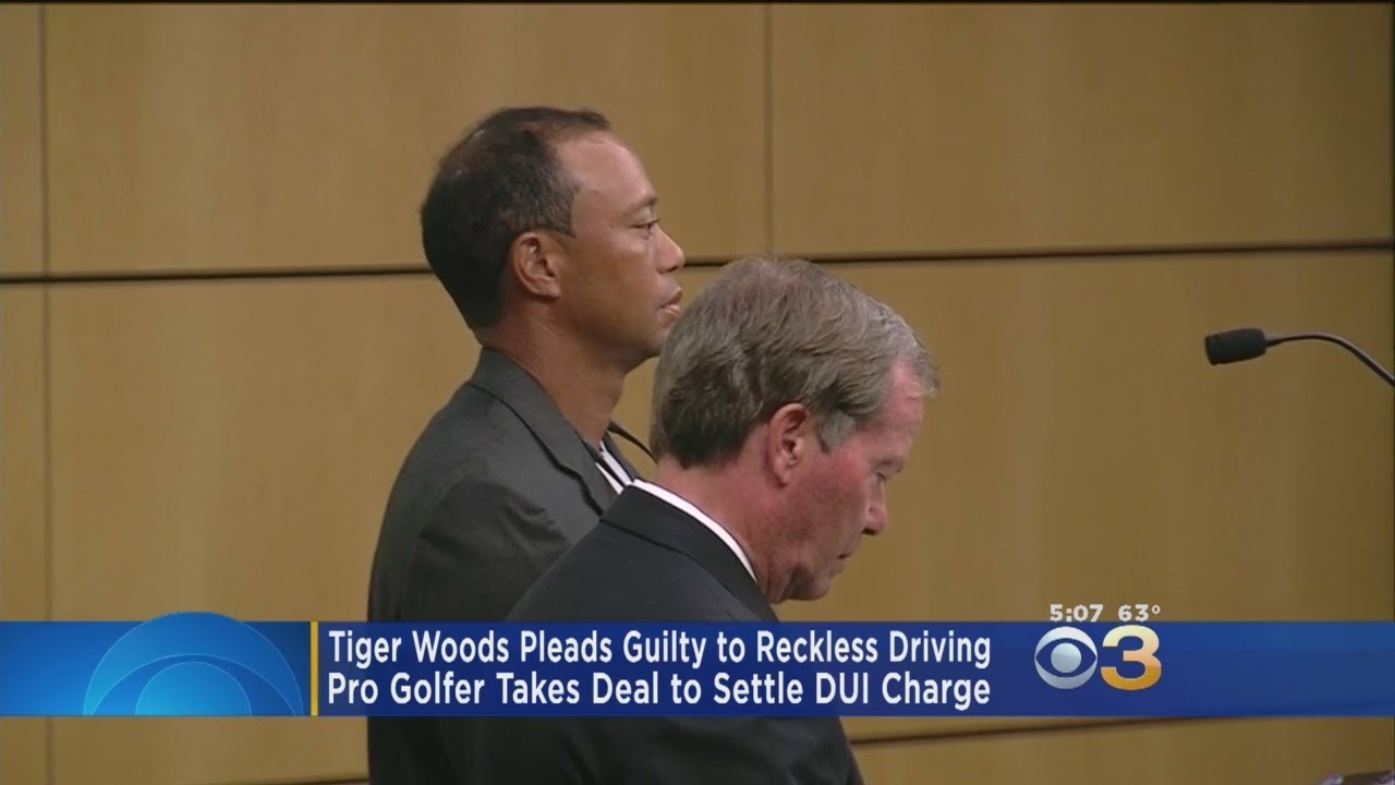 Tiger Woods pleads guilty to reckless driving, avoids jail