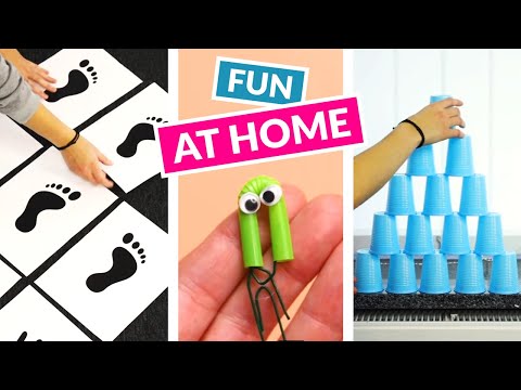 6 highly enjoyable INDOOR GAMES for KIDS (and adults)!