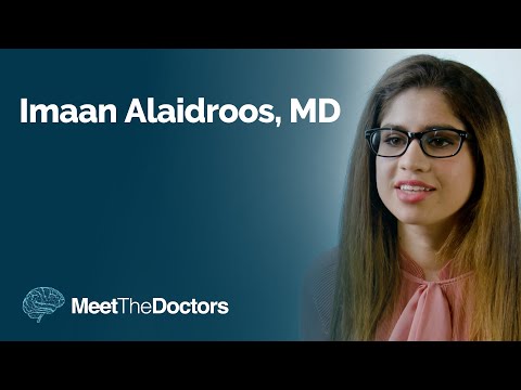 Meet the Doctors - Imaan Alaidroos, MD