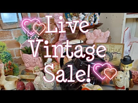 Live Vintage VALENTINES DAY Sale!