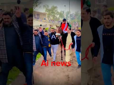 Jockey Tahir Abbas Win by Golden Market #ainews #tahir #horse #championjockey #karachihorselovers