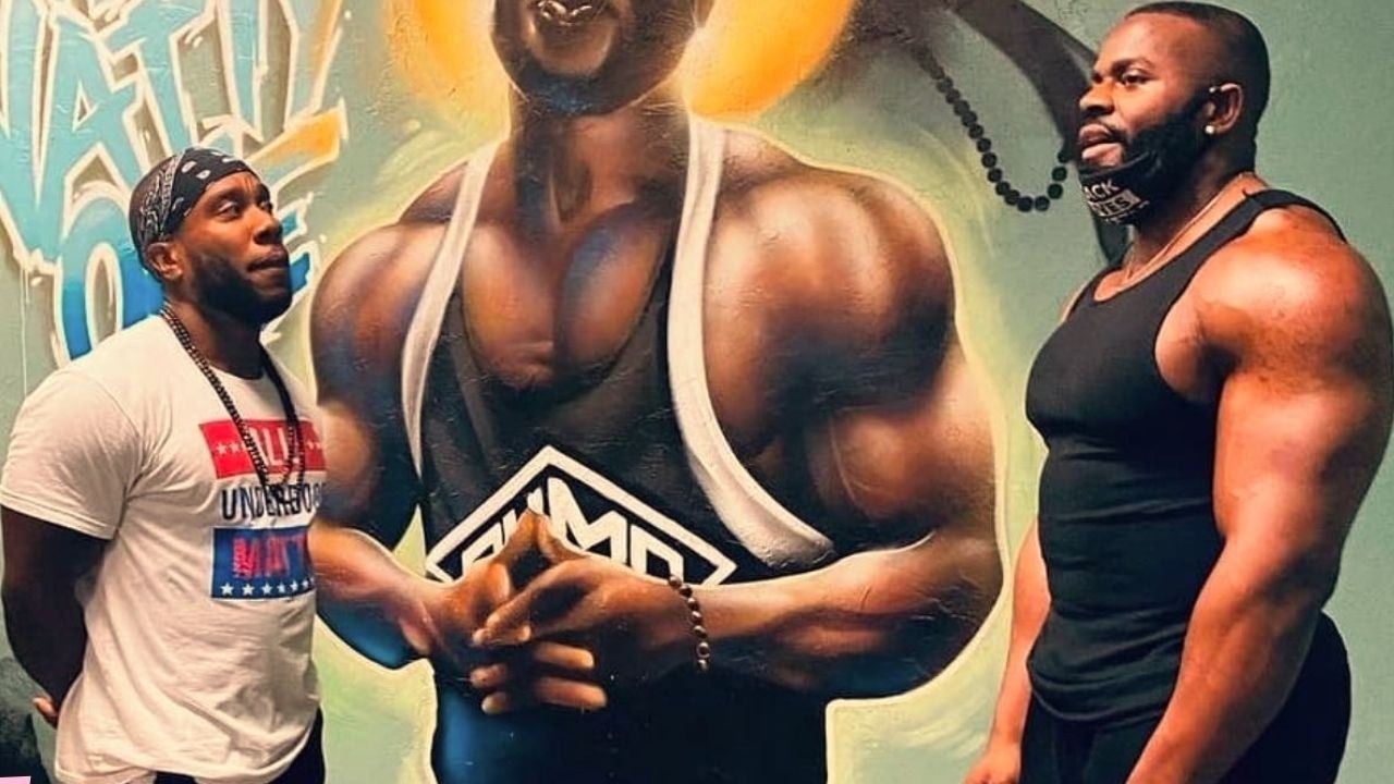 Chest & Biceps with Ray aka Black Superman